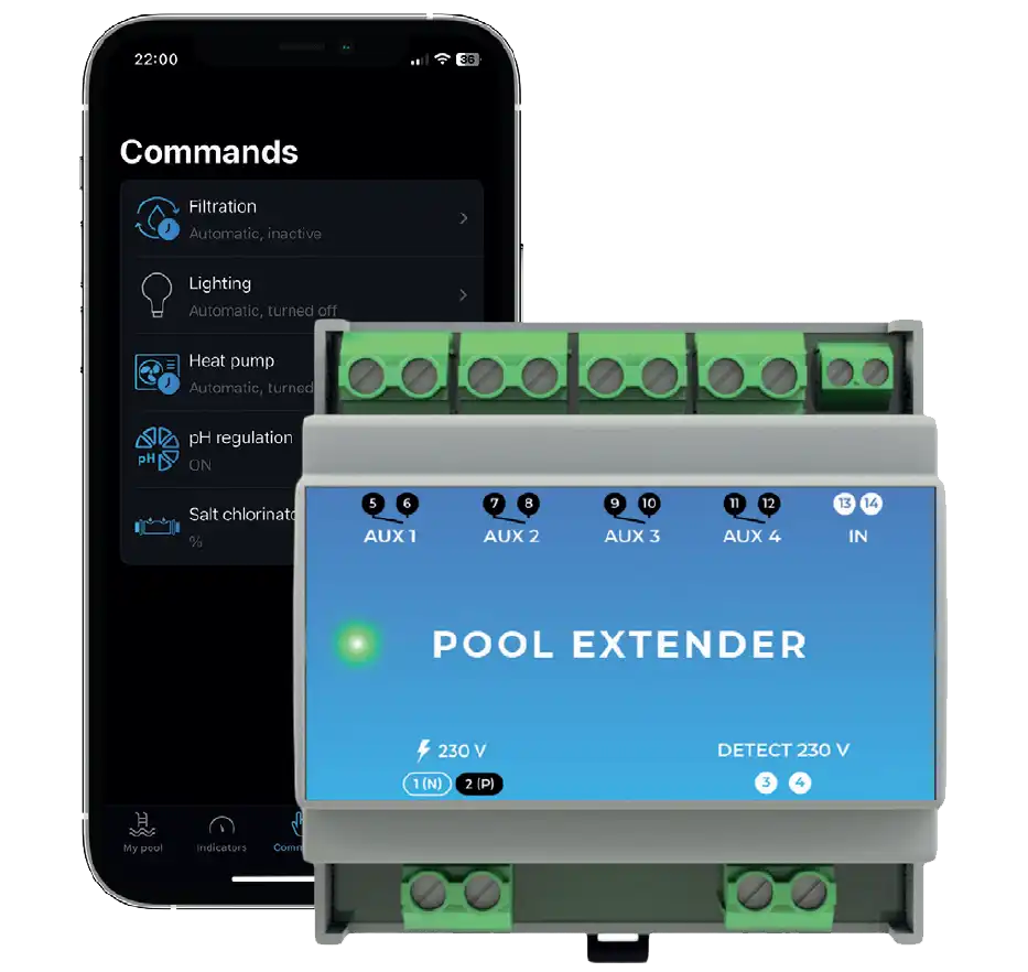 Bluematic Pool Command extender – Ken De Vos BV | Zwembad & Tuin