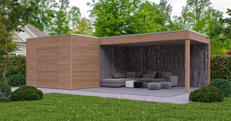 Nieuw: D-Design tuinhuizen – Ken De Vos BV | Zwembad & Tuin